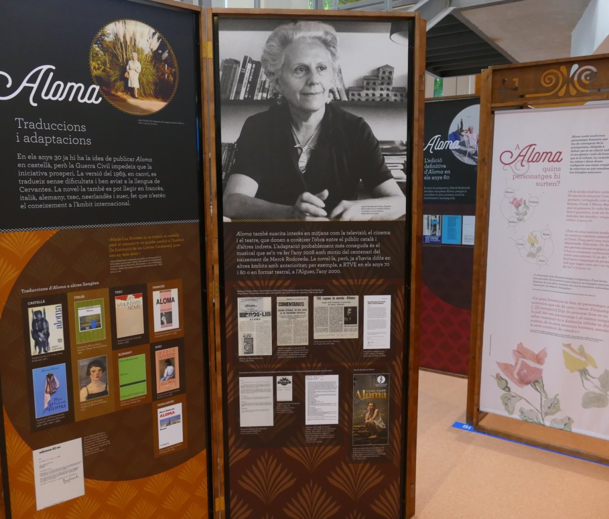 Exposició: 'Aloma de Mercè Rodoreda. 50 anys de la segona edició ...